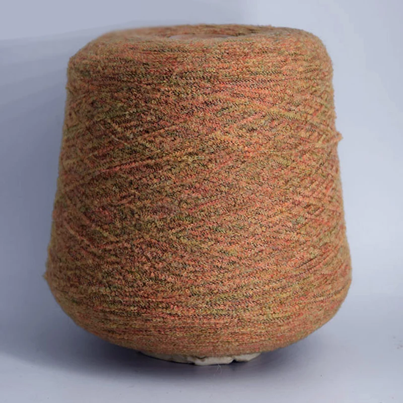 New-250g-high-quality-natural-plush-Merino-Wool-Nylon-Fancy-loop-yarn ...
