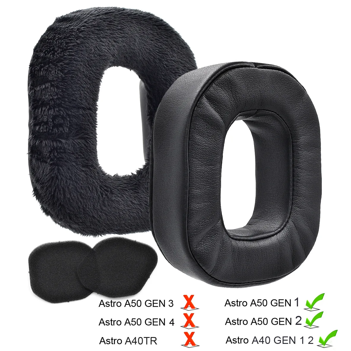 Fit Perfectly Ear Pads For Logitech Astro A40 A50 Gen1 Gen2 Headphones ...