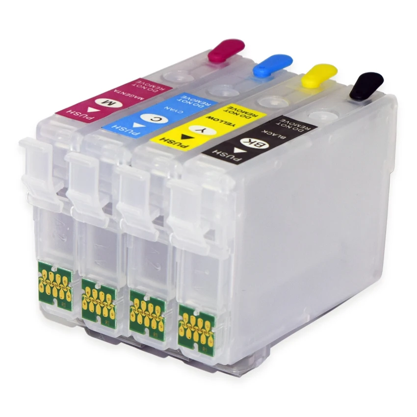 220-220XL-T220-Refillable-Ink-Cartridge-With-Disposable-Chip-For-Epson ...