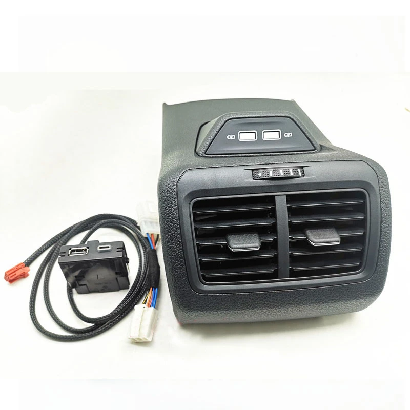 Rear Seat Usb Type-c Socket Usb Adapter For Golf 7 Mk7 Vii 5qd 035 726 ...