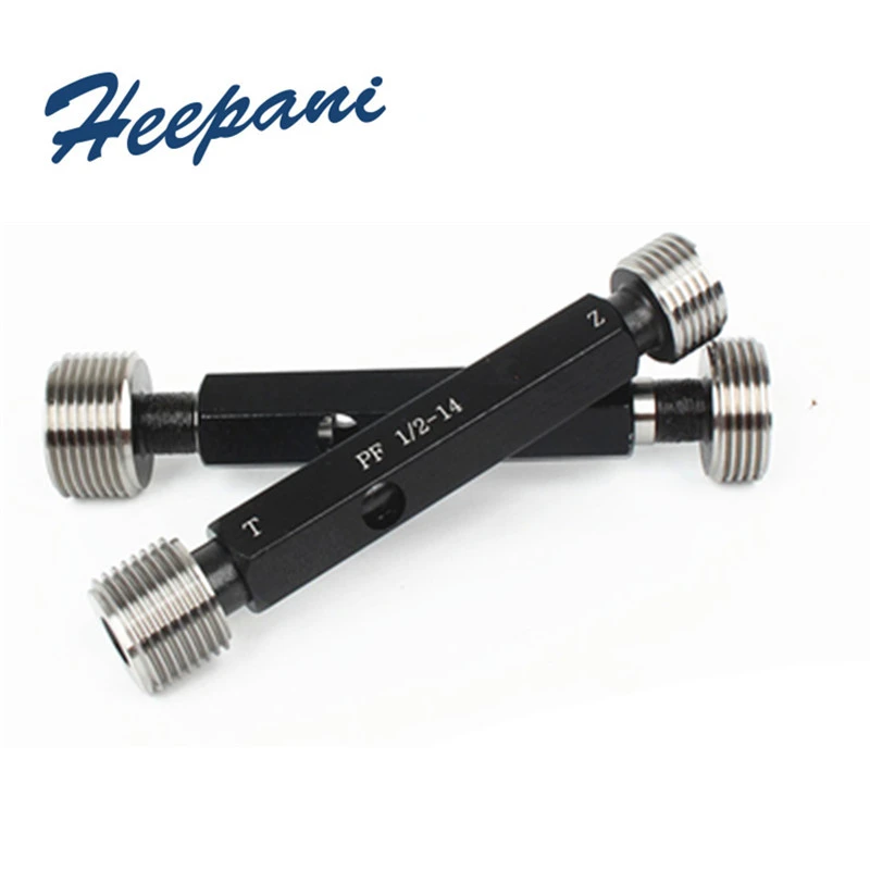 JIS thread plug gauges PF1/8 PF1/4 PF3/8 PF1/2 PF3/4 PF 1 1/4, PF2 inch screw plug gauge GO NO ...