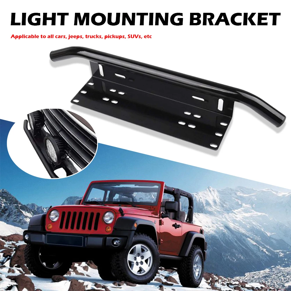 Universal Vehicle Licence Plate Frame Car Exterior Front Bumper Support ...