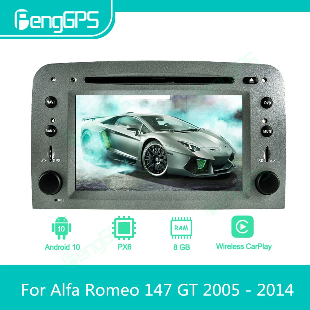 Car Multimedia Player Android Car Radio For Alfa Romeo 147 Gt 2005 ...
