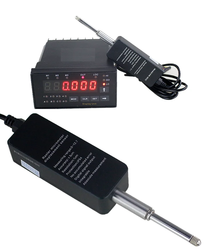 SYLMOS Linear Gage,Heavy Duty, Optical Sensor,Digital displacement ...