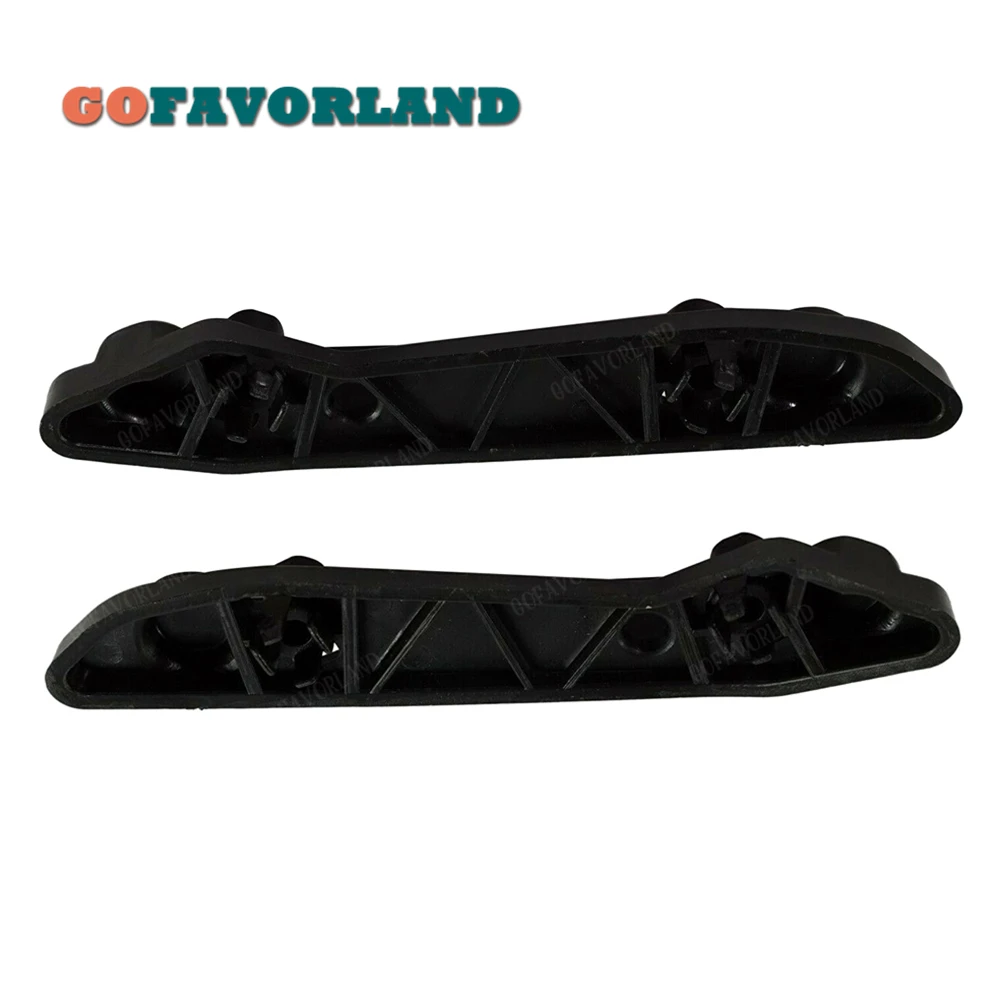 Pair-Front-Bumper-Cover-Support-Left-Right-Black-Plastic-51117255361 ...
