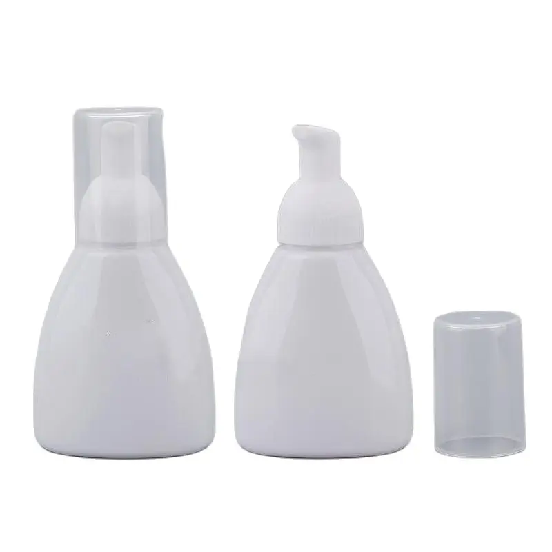 115ml White Foaming Bottle,mousse Bottle With White Press Pump ...