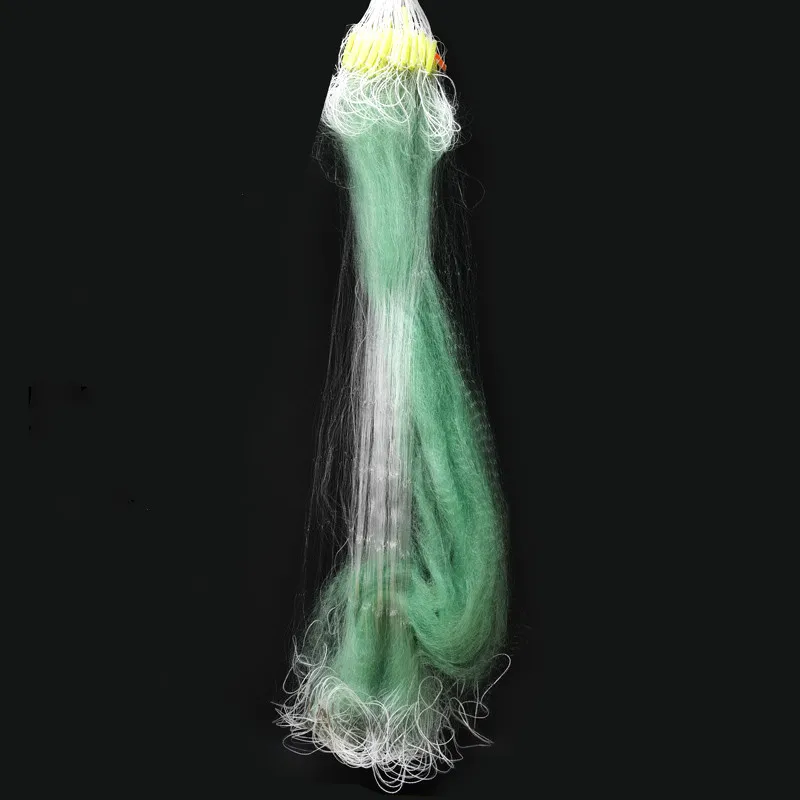 30m-80m-Fishing-Net-3-Layers-Mesh-Nylon-Monofilament-Durable-Float-Trap ...