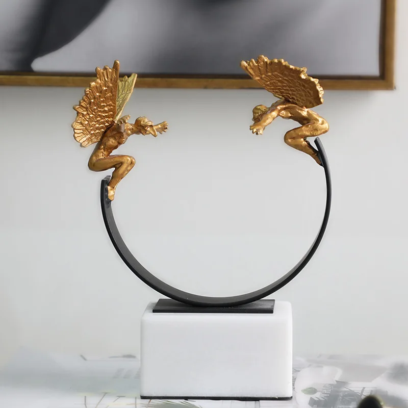 Fan qian Light Luxury Showroom Decorations And Ornaments Soft Loading ...