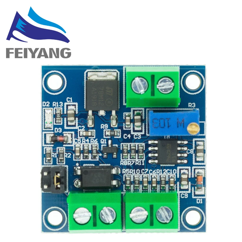 1PCS PWM to Voltage Converter Module 0%-100% to 0-10V for PLC MCU ...
