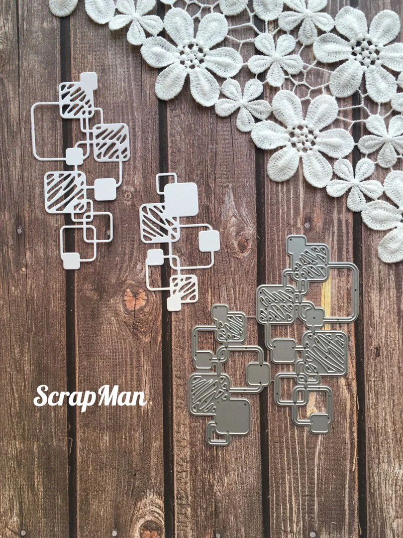 2020-NEW-Metal-Cutting-Dies-geometry-Embossing-Scrapbooking-Stencil ...