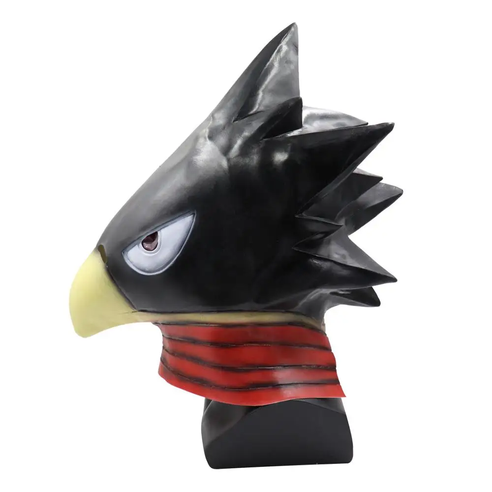 My Hero Academia Tokoyami Fumikage Crow Masks Black Cosplay Halloween ...