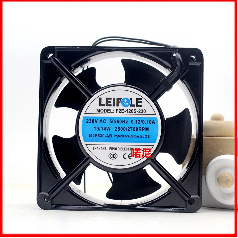 F2E-120S-230 120X120X38MM 12CM 220V metal enclosure fan axial fans ...