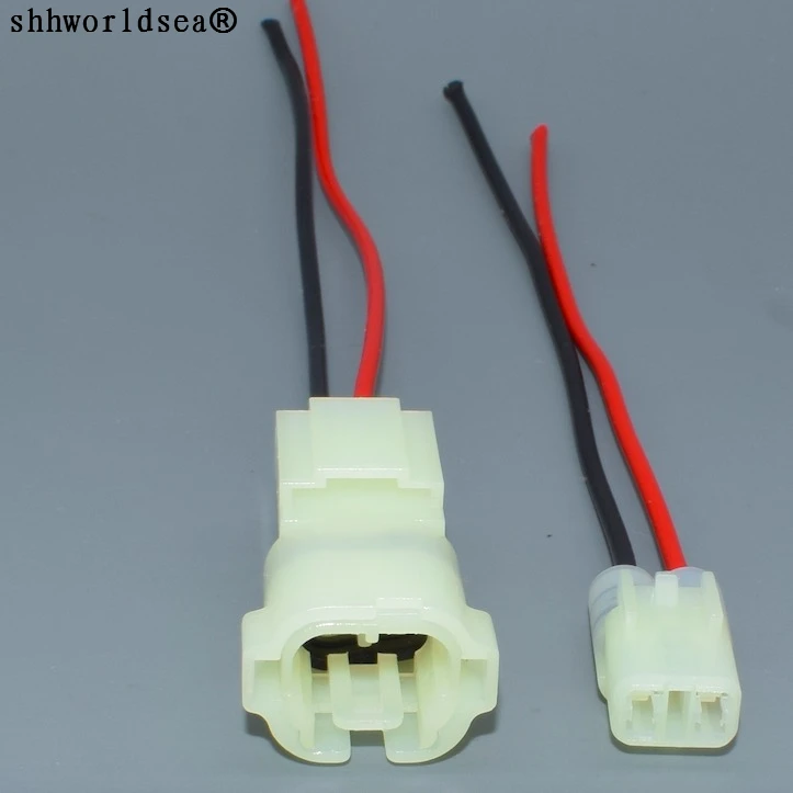 Shhworlsea conector eléctrico hembra para coche, conector de 2,2mm, 2 pines, macho y hembra ...