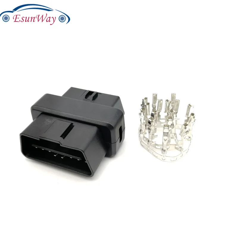 Obd2 Connector Cover With Enclosure J1962m Plug With Enclosure 16pin ...