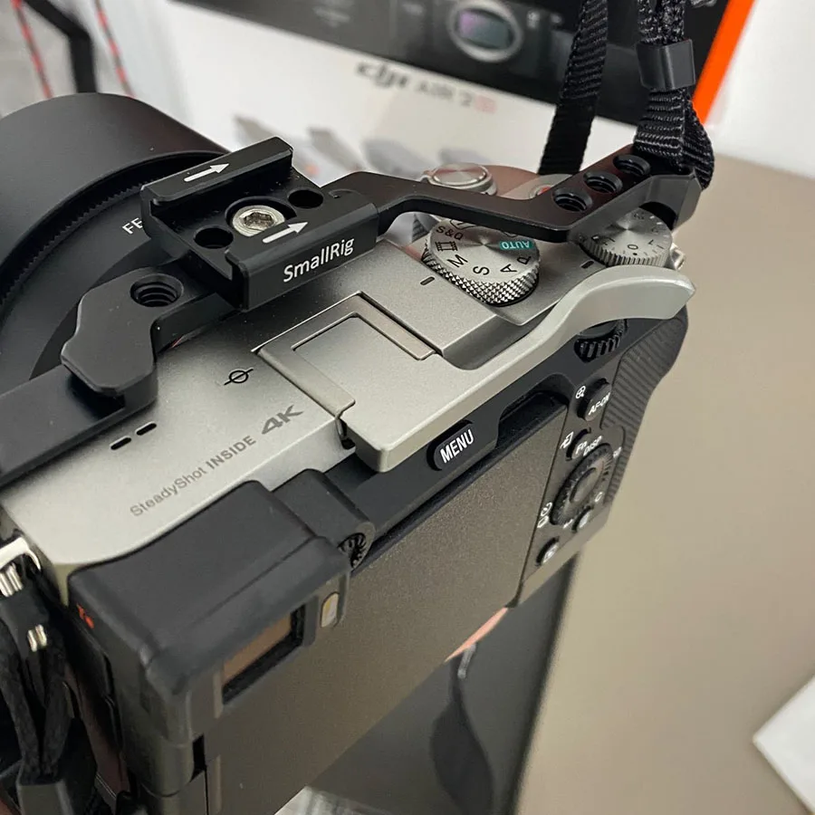 A7c Camera Accessories Cnc Aluminum Alloy Thumb Up Grip Hot Shoe ...