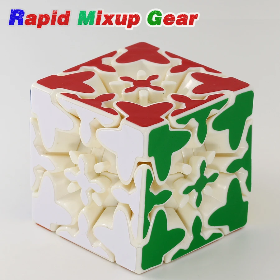 Magic Cube Fangcun Rapid 3x3x3 Mixup Gear Cube 3x3 Strange Shape ...