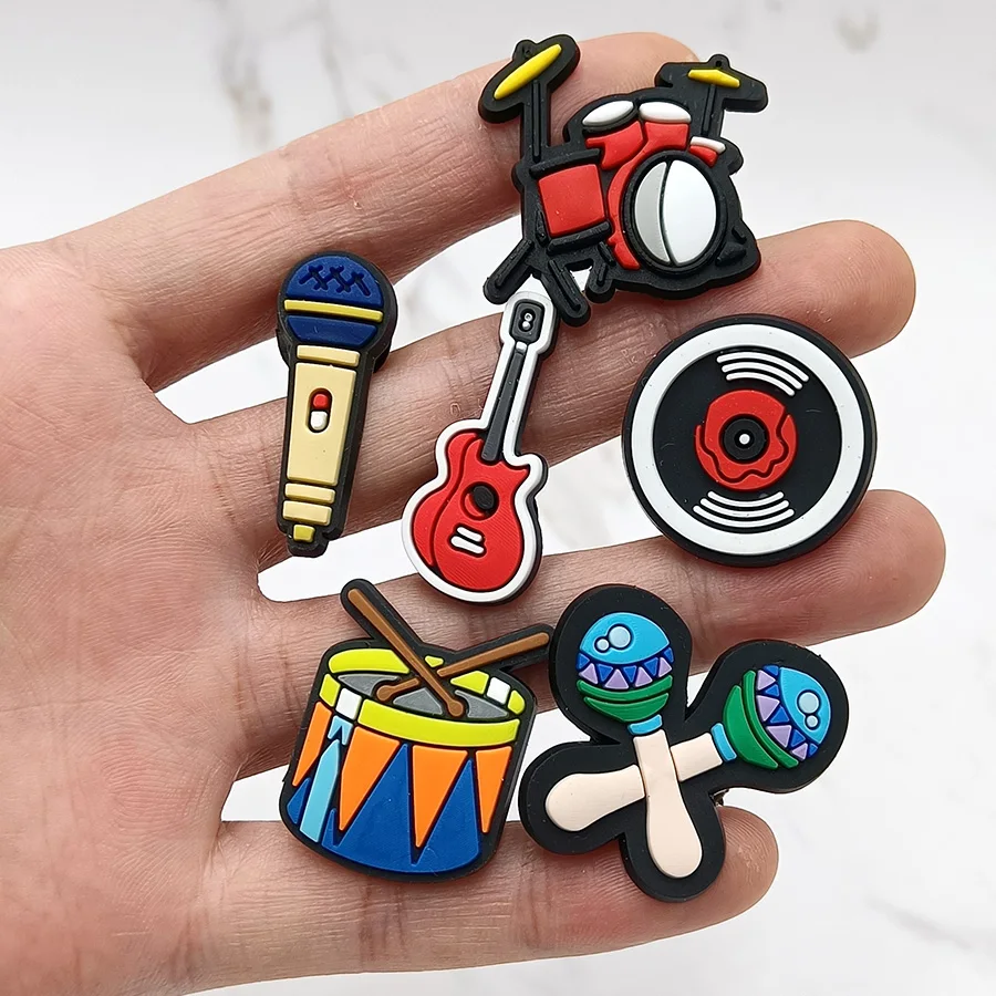 Dropshipping-1Pcs-PVC-Shoe-Charms-Accessories-Funny-DIY-Musical ...