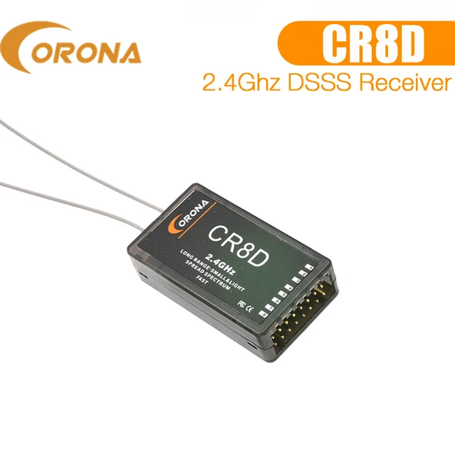 Receptor Corona CR8D 2,4 Ghz 8Ch (V2 DSSS)