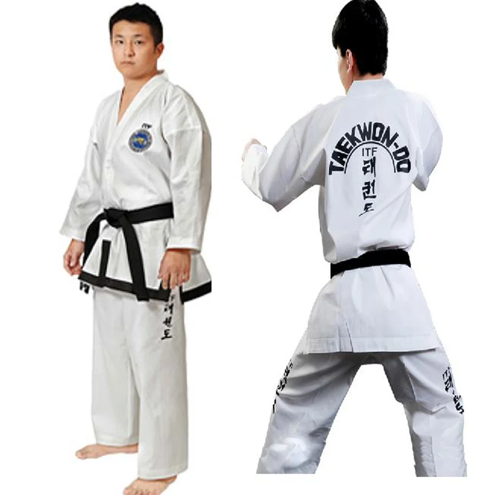 Taekwondo 1-3DAN Dobok Standard ITF Uniform For Master Assistant ...