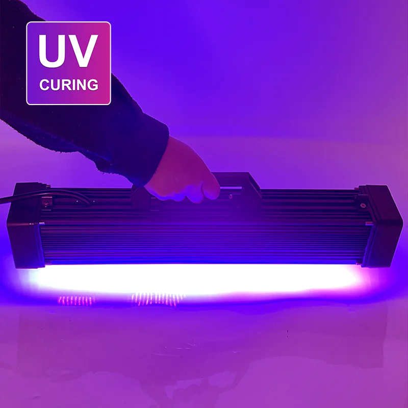 바 Led UV 젤 경화 램프 높은 전력 자외선 블랙 라이트 오일 인쇄 기계 유리 잉크 페인트 실크 스크린 UVCURING3.0 144|UV 겔 양생 등| - AliExpress