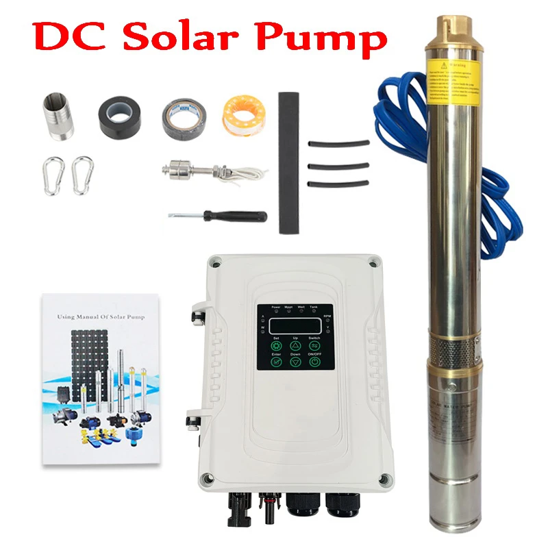 Free Mppt Pump Controller !! 300w 24v Or 48v Brushless High-speed Dc ...