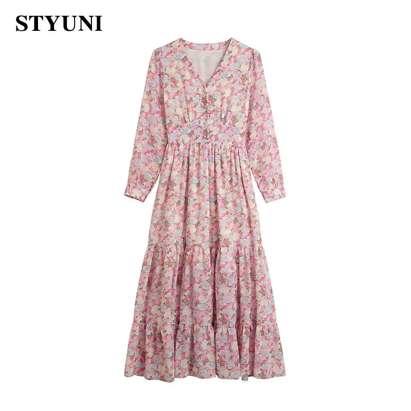 Japanese Cherry Blossom Dress | Womens Japanese Dresses Pink - Bohemian ...