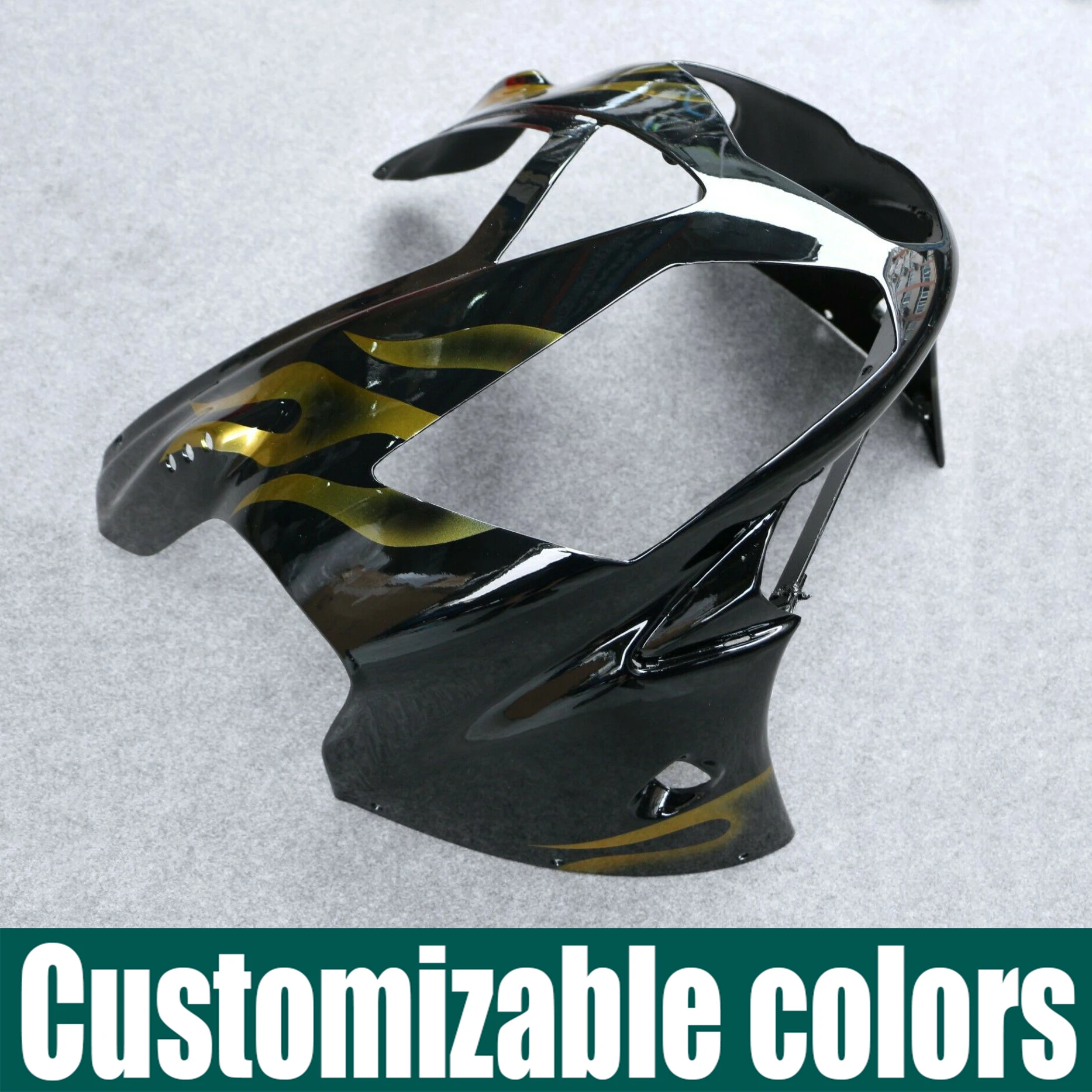 Fit-For-2002-2006-Kawasaki-ZX-12R-Ninja-Motorcycle-Upper-Front-Nose ...