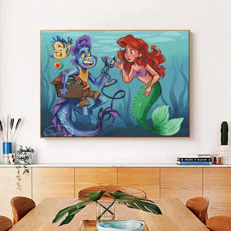 Ariel The Little Mermaid Painting