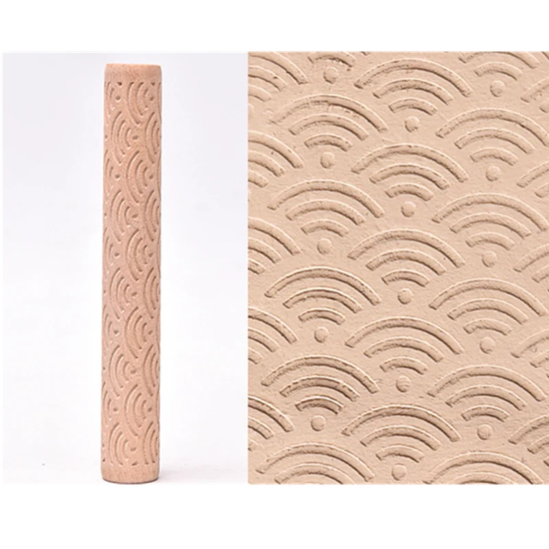 Tools Floral Texture Roller Clay Roller I Pottery Roller I Polymer Clay ...