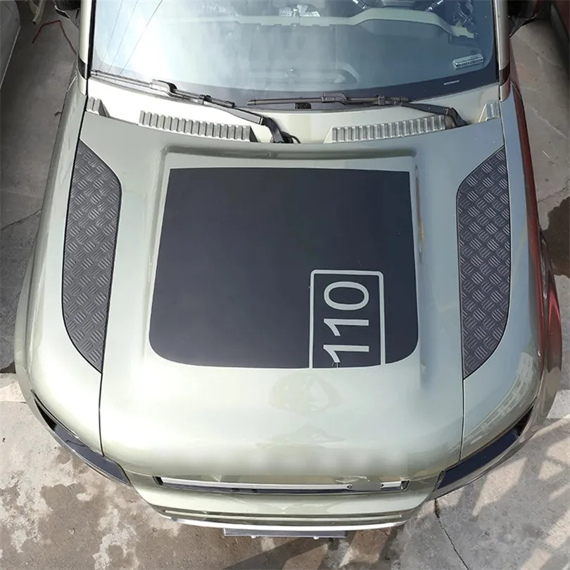 For-Land-Rover-Defender-90-110-2020-Car-Front-Engine-Hood-Sticker ...