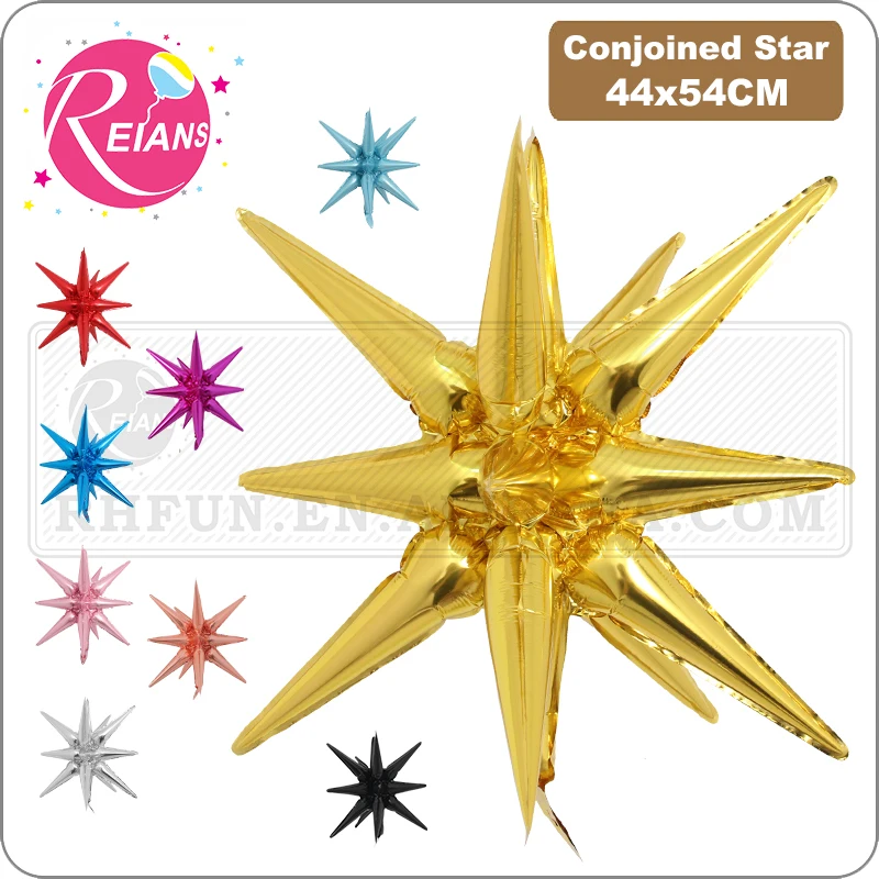 22-Inch-Large-Explosion-Star-Balloon-Birthday-Party-Celebration-Wedding ...