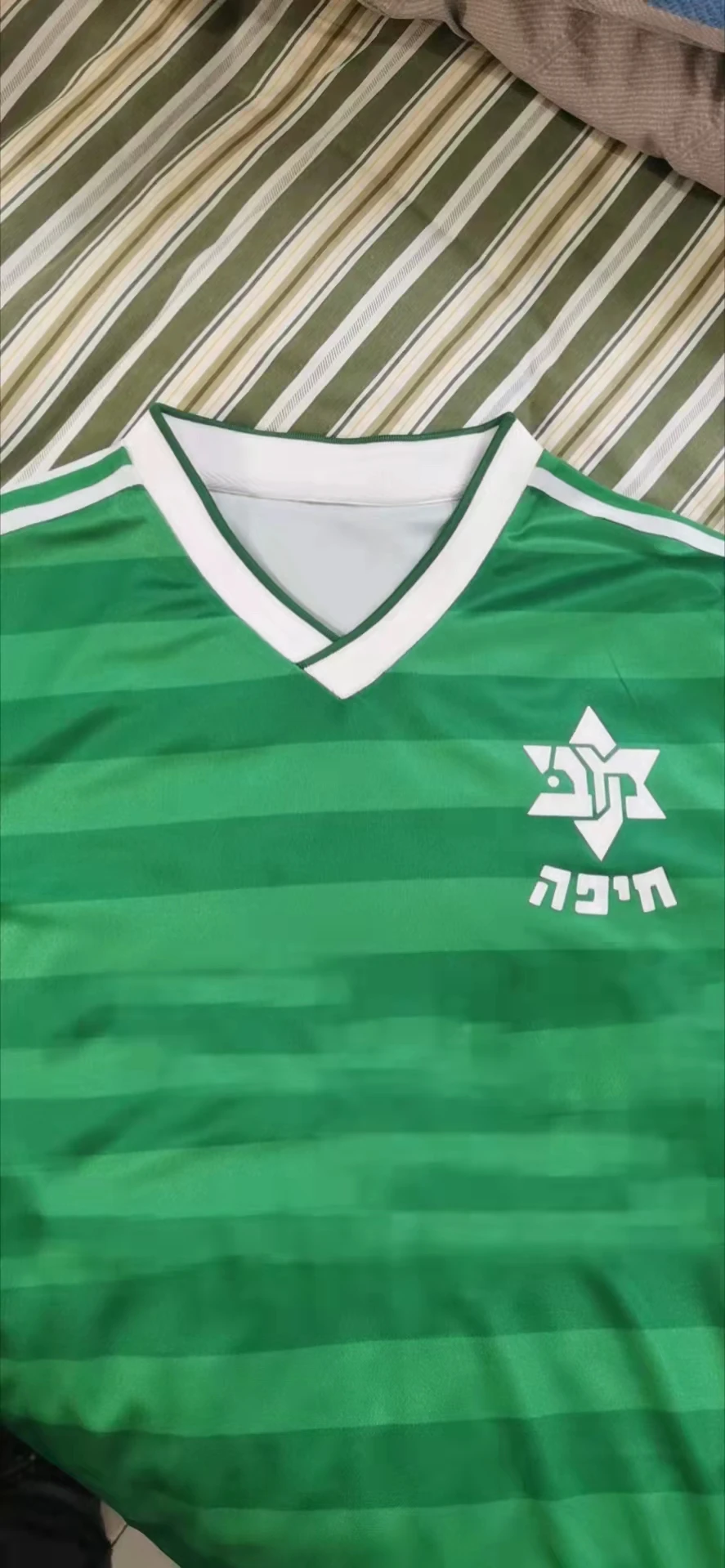 Maccabi Haifa Fc Jersey Green Old - Fabric - AliExpress
