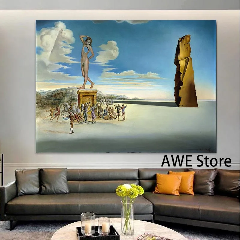 The-God-of-the-Bay-of-Roses-by-Salvador-Dali-Canvas-Painting-Oil ...