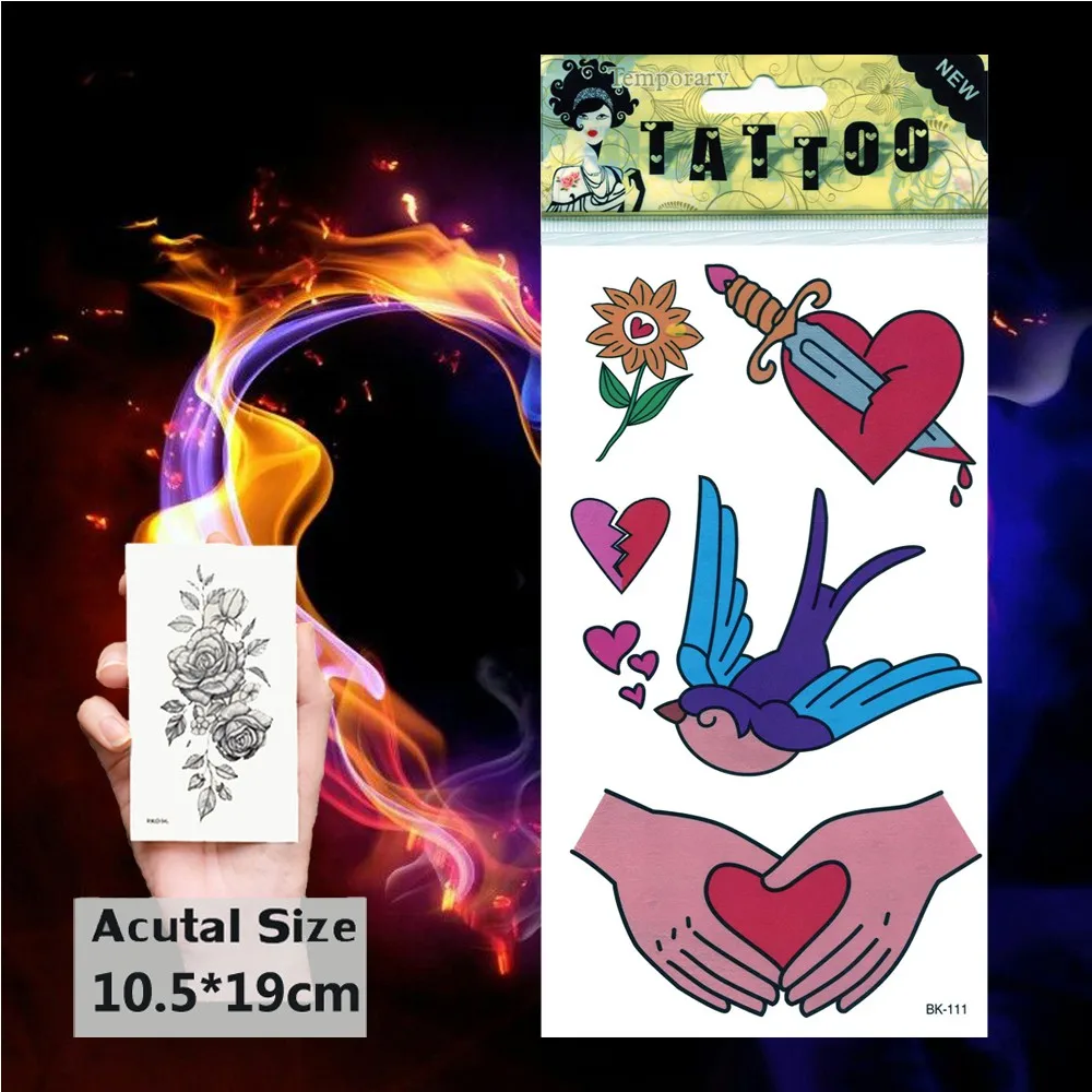 وشم قلب مكسور