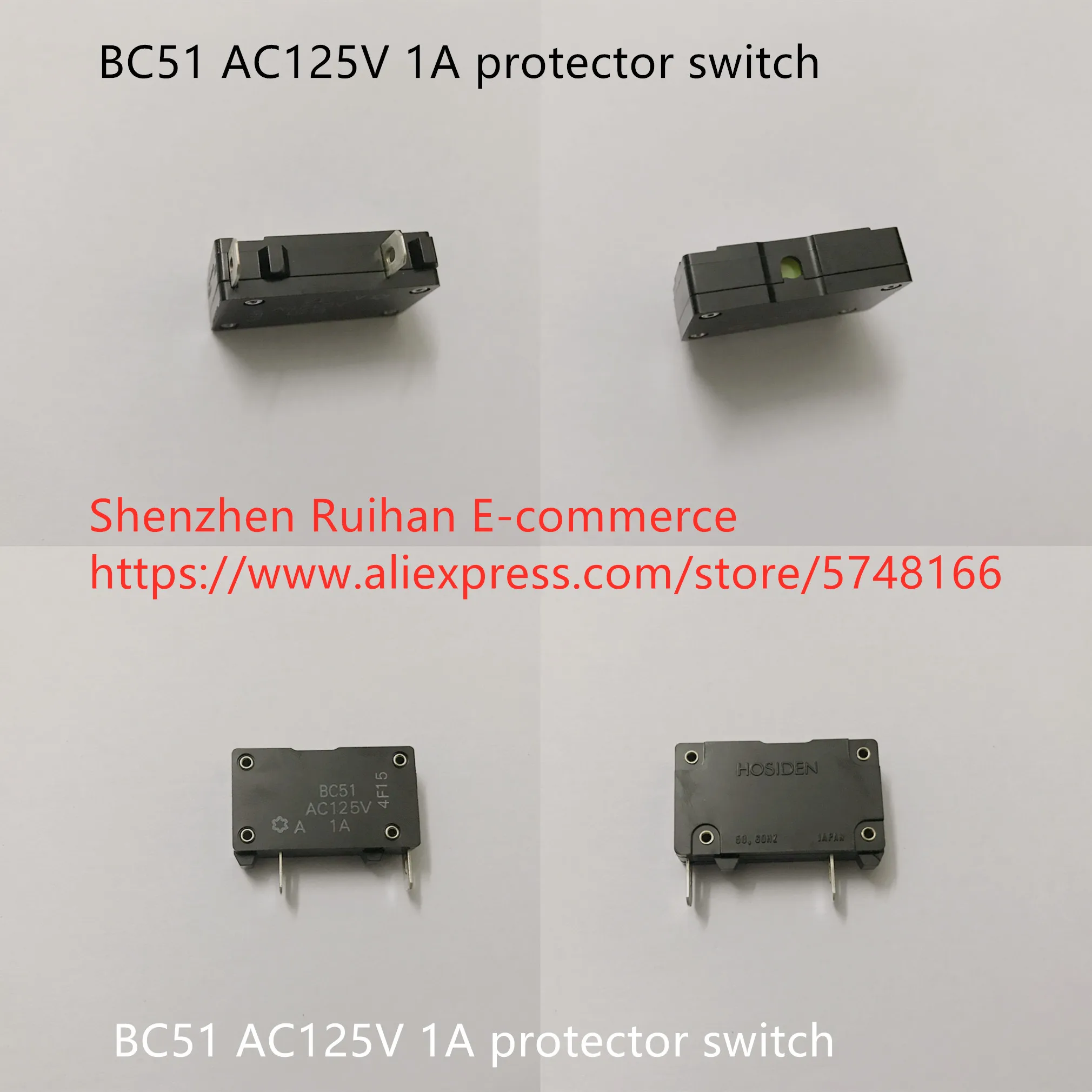 Original New 100% Bc51 Ac125v 1a Protector Switch - Switches - AliExpress