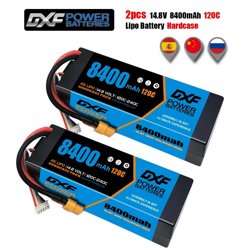 Dxf Lipo 4s Battery 14.8v 10000mah Lipo 3s 2s Battery 7.4v 11.1v 8400mah 6500mah 6750mah 5200mah ...