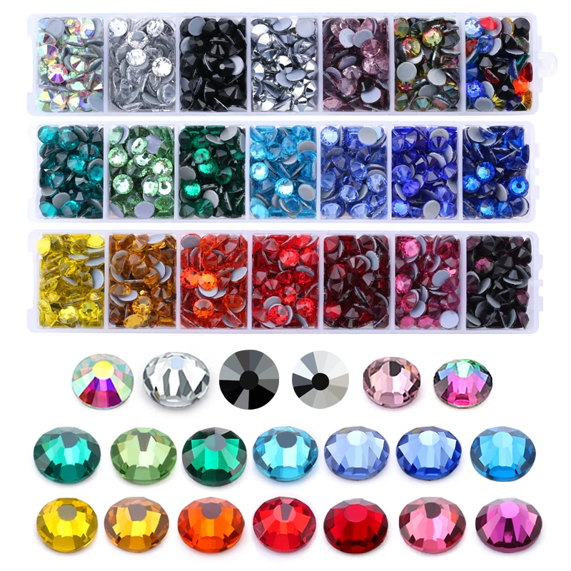 Strass | Rhinestones - New Ss6-ss30 Hot Fix Rhinestones Hotfix Crystal ...