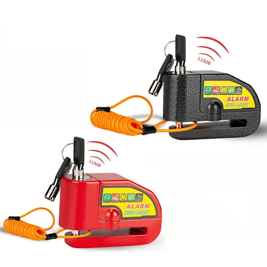 Waterproof Motorcycle Alarm Lock Bike Lock Security Anti theft Lock ...