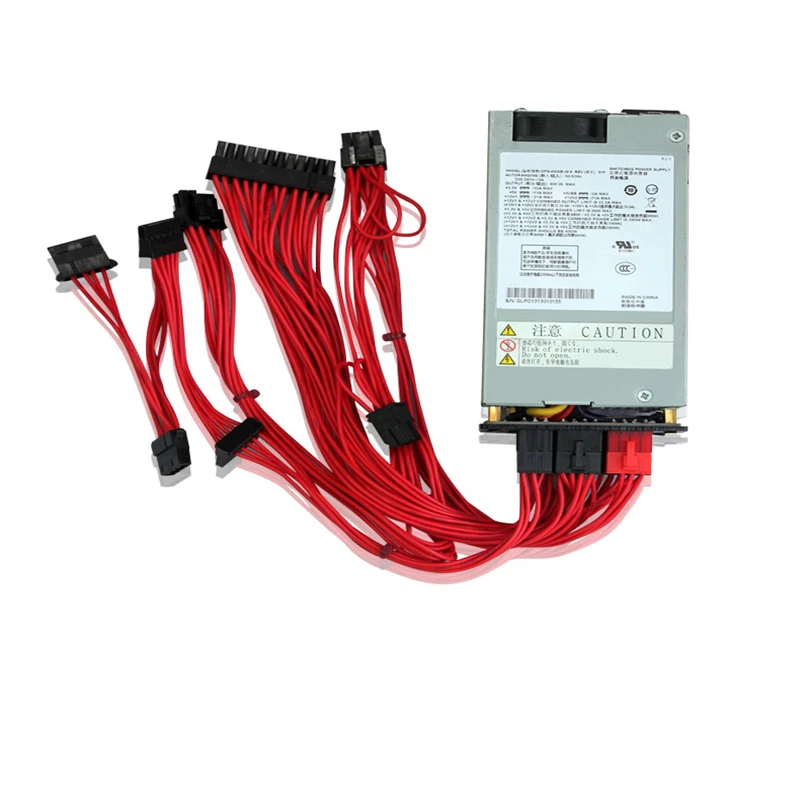 Original PSU For Delta -12V FLEX NAS Small 1U Rated 400W Peak 450W ...