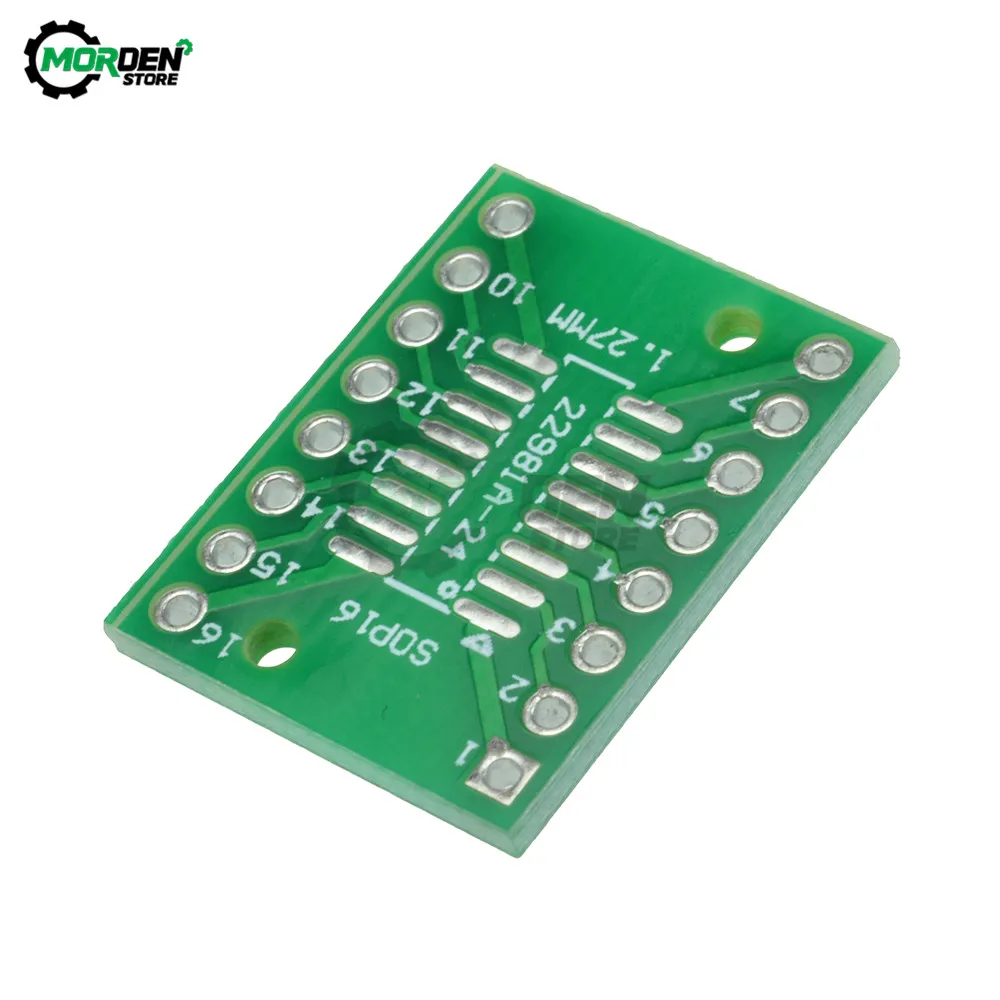 10Pcs-TSSOP16-SSOP16-SOP16-to-DIP16-Transfer-Board-DIP-Pin-Board-Pitch ...