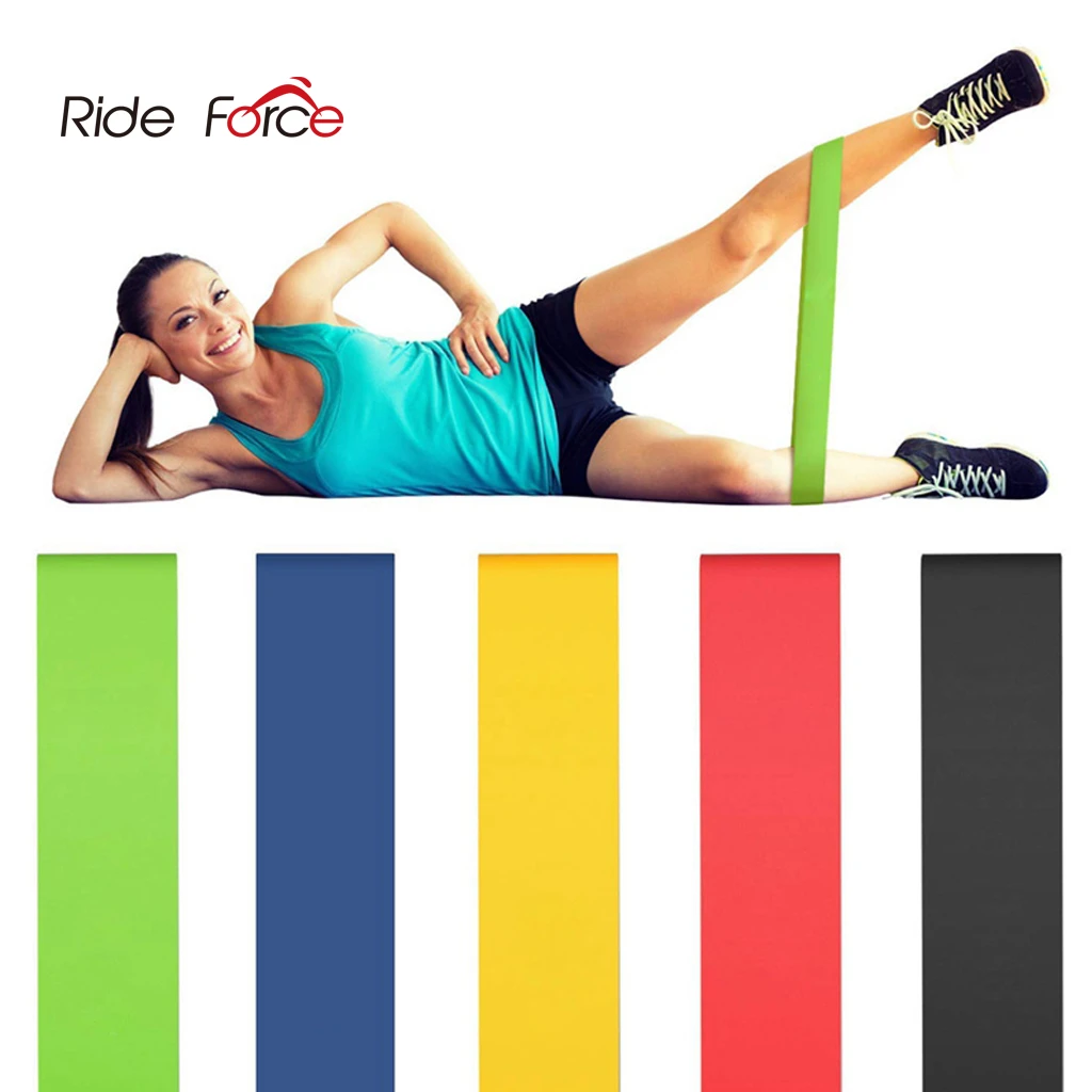 Ride Force Gym Fitness Gum Resistance Bands for Yoga Stretch Pull Up ...