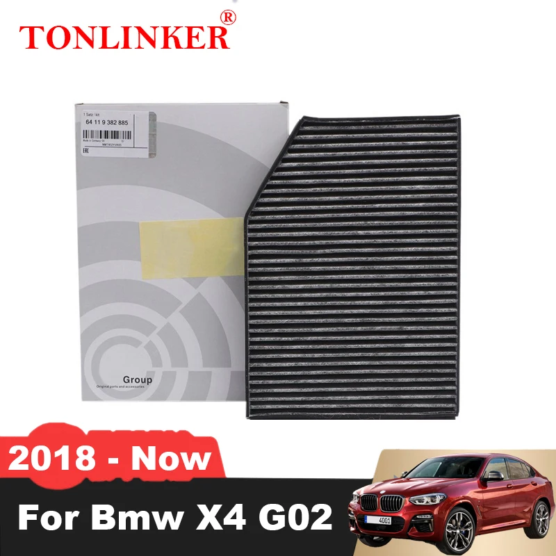 TONLINKER-Cabin-Filter-64119382885-For-Bmw-X4-G02-2nd-2018-2019-2020 ...