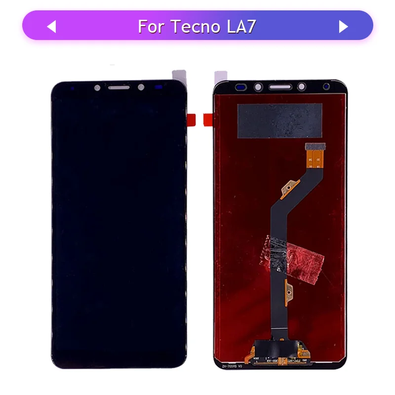 For Tecno LA7 LCD Display Touch Screen Digitizer Complete Assembly ...