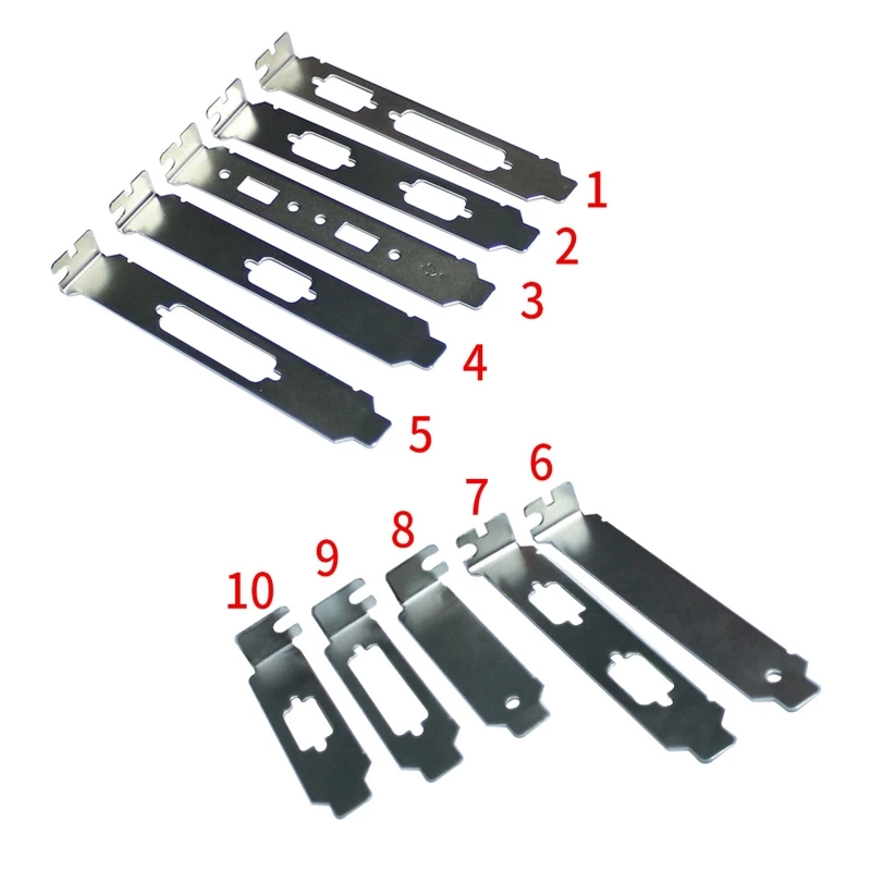 Low-High-Profile-Bracket-HDMI-DVI-VGA-DP-Full-Height-Half-Height-Bezel ...