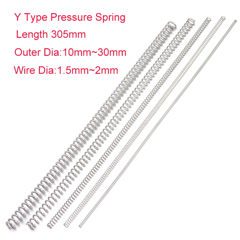 1-3-5PCS-Y-Type-Pressure-Spring-304-Stainless-Steel-Spring-Wire ...