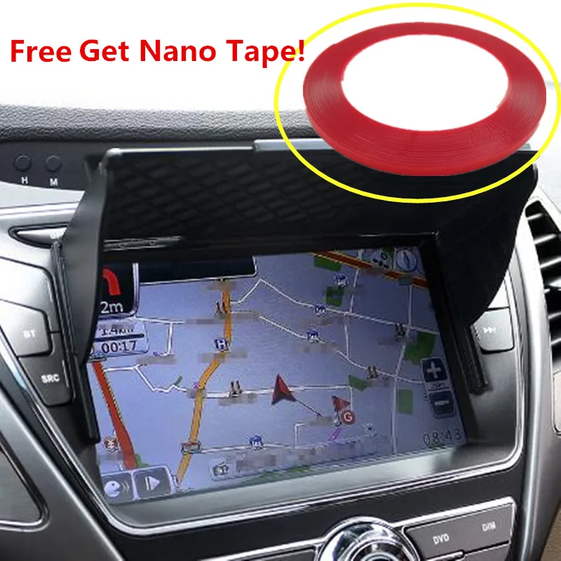5.5'' 6'' 7'' 8'' 9'' Inch Car Gps Navigation Display Sun Visor ...