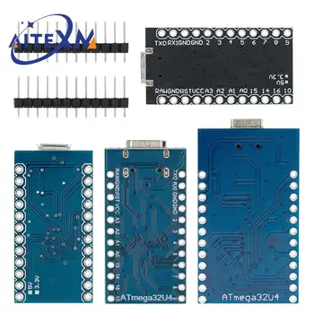 MICRO/MINI/TYPE-C USB ATMEGA32U4 Module 5V 16MHz Board For Arduino ...
