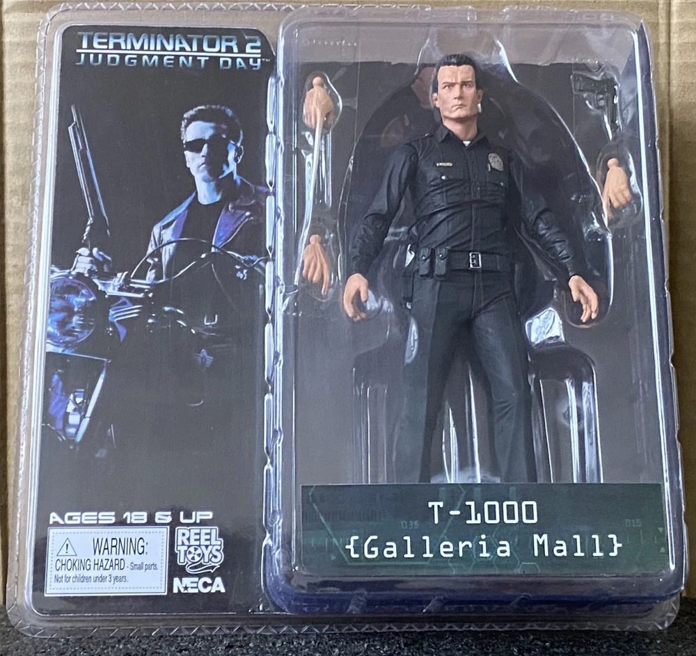 Figura de acción NECA Terminator 2 de 7 ", T 1000, Galleria Mall ...