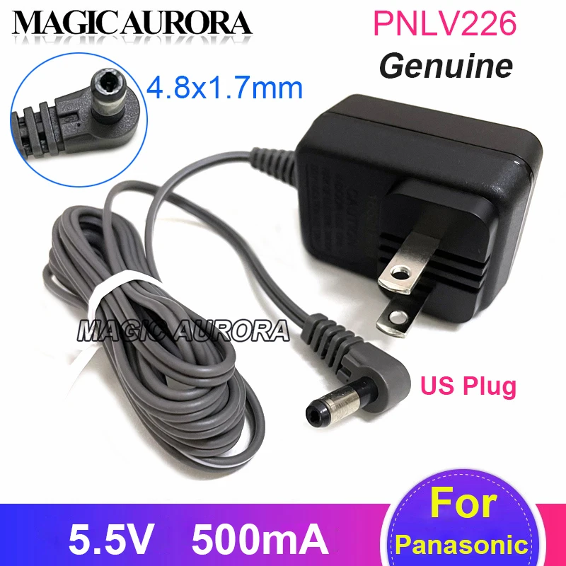 EU-US-Plug-PNLV226AC-5-5V-AC-Adapter-For-Panasonic-KX-TGD220C-KX-TGF350 ...