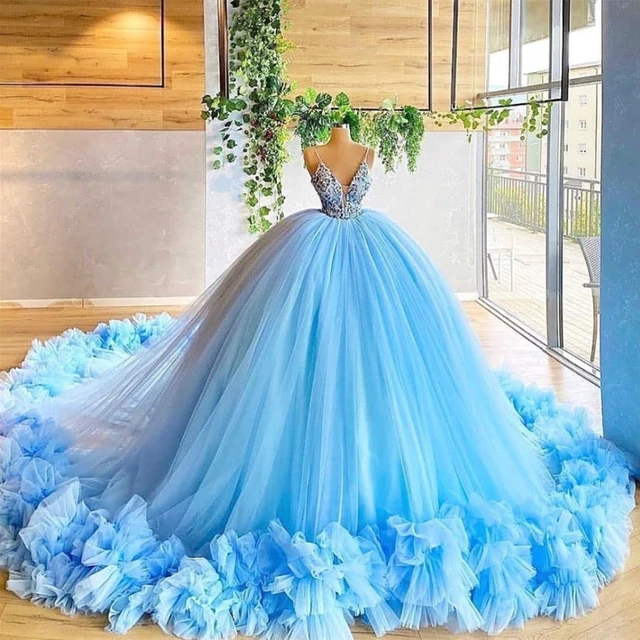 Light Sky Blue Color Dress